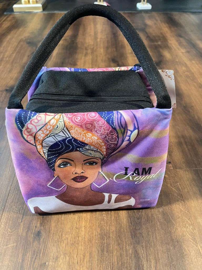 I Am Royal Lunch Bag Set with Box Containers – Black Opulence Shop